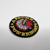 China No Shrinking Custom Embroidery Patch Sewing On Backing For Shop And Dealers for sale