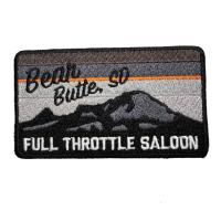 China Graduated Colour Iron On Embroidery Patch Eco Friendly Nature Decorating Patches for sale