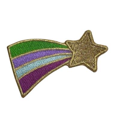 China Custom Embroidered Patches Washable for Hat Cloth Bag 12 Colors Free Size for sale