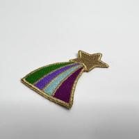 China Custom Embroidered Patches Washable for Hat Cloth Bag 12 Colors Free Size for sale