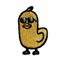 China Custom Yellow Chicken Sew On Embroidered Patches No Shrinking 5-8 Days Sample for sale