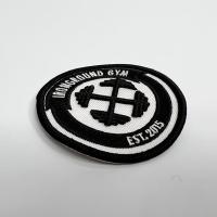 China Washable Custom Embroidery Iron Patches Twill Fabric Cotton Thread OEKO-TEX Certified 100 PCS MOQ for sale