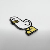 China Custom Stick On Embroidered Patches Animal Cartoon No Shrinking for Clothing Hat 100pcs MOQ for sale