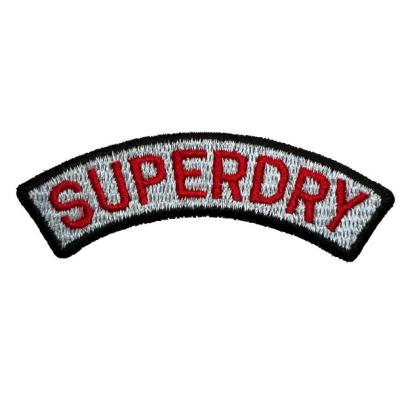 China Logo Designer Custom Patches For Jacket Washable Iron On Embroidered Patches for sale