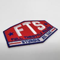 China Custom Embroidery Patch for Biker Vest Jackets Washable No Shrinking 100pcs MOQ for sale