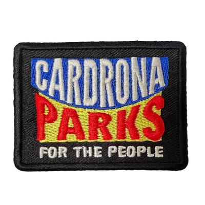China Custom Embroidery Patches Old School Style Sew On Personalized 100pcs MOQ for sale