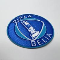 China Mixed Technique Custom Woven Patches Iron On Patch Applique For Clothing for sale