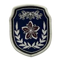 China Professional Jacket Custom Woven Patches Iron On Patches For Clothes for sale