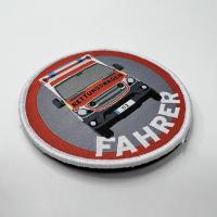 China Custom Woven Patches for Shirts 8 Color Options Iron On or Sew On Backing for sale