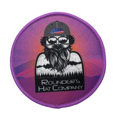 China Custom Sublimated Heat Transfer Patches for Garments Shrinkproof Shirt Design 100pcs MOQ for sale