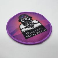 China Custom Sublimated Heat Transfer Patches for Garments Shrinkproof Shirt Design 100pcs MOQ for sale