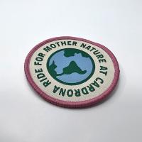 China Custom Iron On Woven Patch Washable for Letterman Jackets 100pcs Minimum Order for sale
