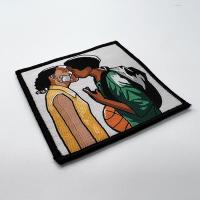 China Realistic Commemorative Custom Woven Badges Sew On Patches For Clothes for sale