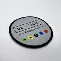 China Custom Iron On Patches for Jackets Hook and Loop Patches for Jeans 2 inch for sale