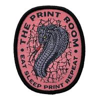 China Merrow Border Custom Woven Patch Self Adhesive Peel And Stick Embroidered Patches for sale