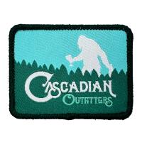 China Custom Woven Patches with Merrow Edge 100 Eco Friendly Polyester for Clothing Branding for sale