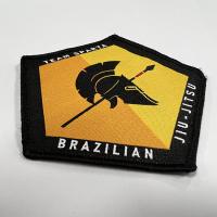 China 12CM Woven Patches Custom Pantone Color For Apparel Accessory for sale