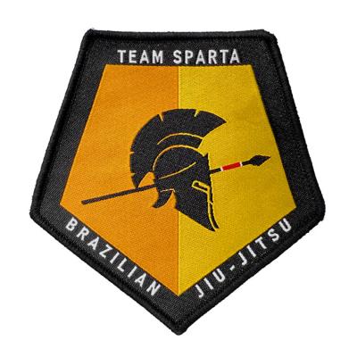 China 12CM Woven Patches Custom Pantone Color For Apparel Accessory for sale