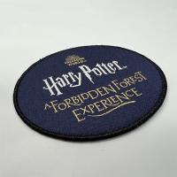 China Harry Potter Woven Uniform Patches Iron On Backing Woven Patch For Clothing for sale
