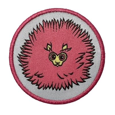 China Cute Game Animal Design Custom Single Patches Iron On Garment Patch for sale