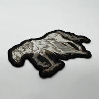 China Custom Animal Details Woven Logo Patch Self Adhesive Backing Embroidery Patches for sale