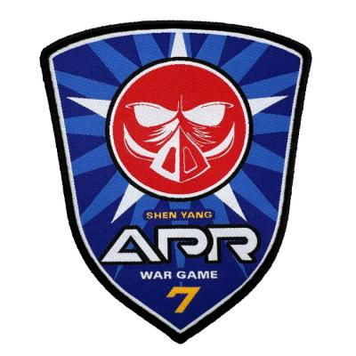 China Game Team Customizable Iron On Patches Woven Patch For Shirts Jackets Clothes for sale