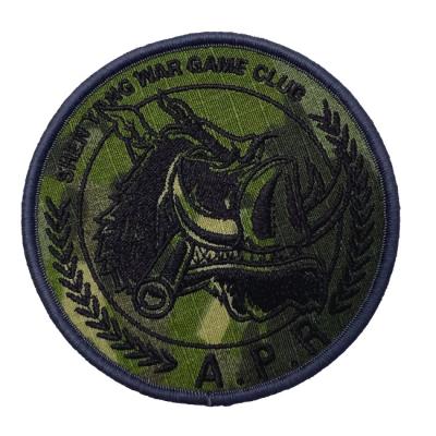 China Chinese Tradition Comment Iron On Patches Custom Clothes Patches No Shrinking for sale