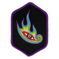 China Custom Embroidered Patches with Velcro Backing Washable Woven 100 Pieces MOQ for sale