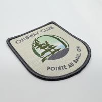 China Wholesale Custom Embroidery Patches Iron On Woven Patches 100 Pcs MOQ Clothing for sale