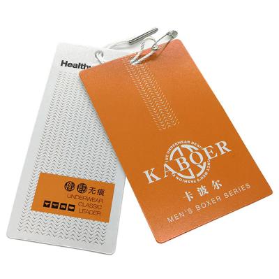 China Custom Printed Clothing Hang Tags 250gsm to 2000gsm Craft Paper for Branding for sale