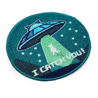 China Custom Iron On Embroidered Patches Pantone Color 1-20 Inch Embroidered Cloth Patches for sale