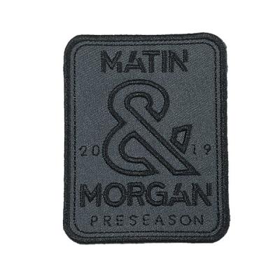 China Custom Embroidered Iron On Patches for Hats Pantone Color Paper Cover 1-20 Inch for sale