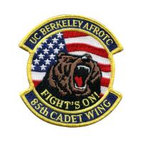 China Self Adhesive Iron On Embroidered Patches Custom Security Uniform Patches for sale
