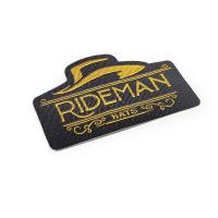 China OEKO-TEX Iron On Woven Patches Heat Transfer Brand Logo Label Custom 2-4 Day Sample for sale