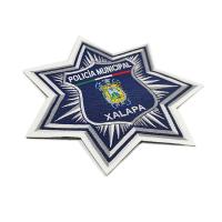 China Custom Woven Patch Iron On Backing High Density Polyester Patches 2-4 Day Sample for sale