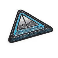 China Custom Iron On Woven Patch Brand Logo Badge for Clothes 1-20 Inch for sale