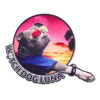 China Printed Iron On Backing Patches ,  Sublimation Uniform Logo Patches for sale