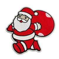 China Custom Embroidered Patches Iron On Fabric Badges 1 to 20 Inches Christmas for sale