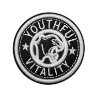 China Custom Washable 3D Embroidered Badge Patches Leather Material for Clothing 200 Pieces MOQ for sale