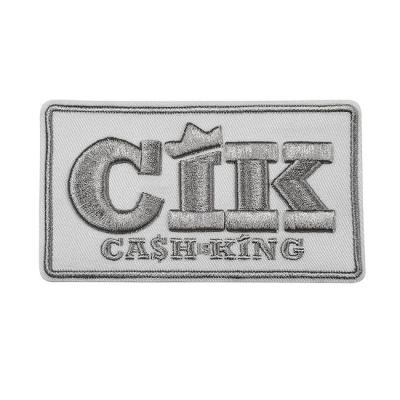 China Custom 3D Embroidered Biker Patches Wholesale 2-20 Inch Washable Jacket Patches for sale