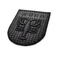 China Custom Logo Puff 3D Embroidered Patches For Garment Accessories for sale