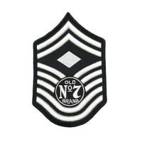 China Custom 3D Embroidered Hat Patch Sew On Iron On for Garments 200 Pieces Min Order for sale