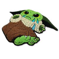 China Custom Chenille Embroidered Patches for Jackets Clothing 3D 500 Pieces MOQ for sale