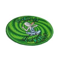China Embroidered Edge Dye Sublimation Patches For Clothing / Hats for sale