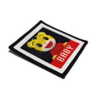 China Logo Custom Printed Iron On Patches , Cartoon Patches For Jackets for sale