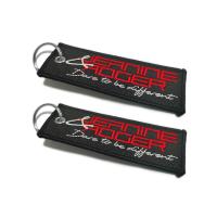 China Coforful Embroidered Key Fob , Custom Embroidered Key Tags for sale