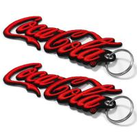 China Promotion Gift OEM Custom Logo Keychain ,  Embroidered Keychain Tag for sale