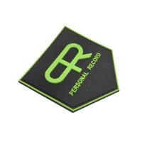 China Custom Glow in the Dark PVC Patches 3D Colorful Polyvinyl Logo Patch Waterproof for sale