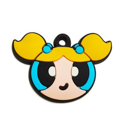 China Custom 3D Rubber Patches Silicone Patches for Clothing Logo Size Custom 500 Pieces Min Order for sale