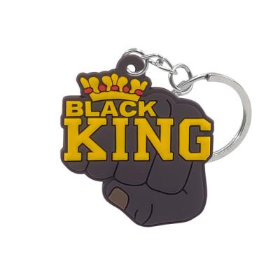 China Custom PVC Rubber Keychain OEM Promotional Decorative Durable Key Chain for sale